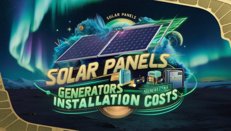 Guide to Solar Panels, Generators, and Installation Costs
